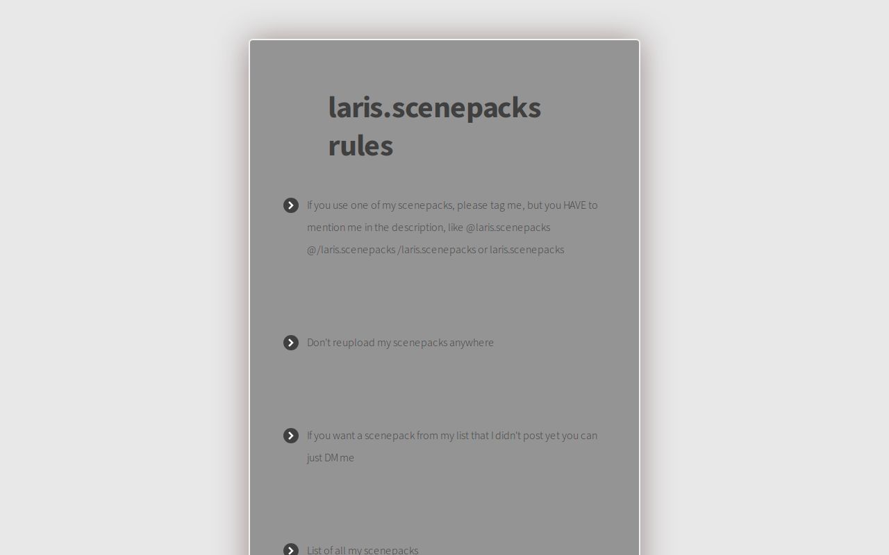 laris.scenepacks
